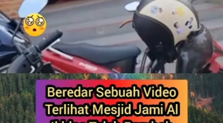 Viral Video Area Masjid Diduga Jadi Tempat Parkir Liar Begini