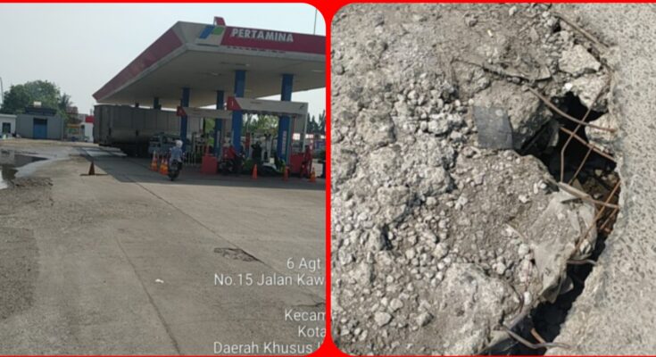 SPBU Tanah Merdeka Diduga Menyalahi Aturan Standarisasi Pertamina ...